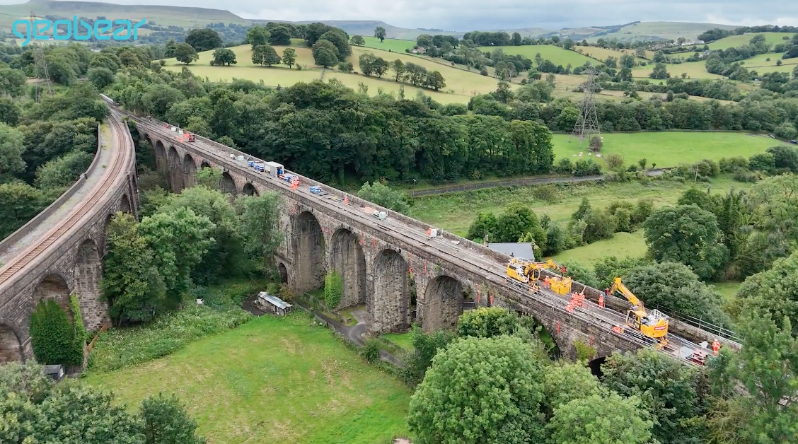 Chapel Milton Viaduct - Void Filling with Geobear | Geobear