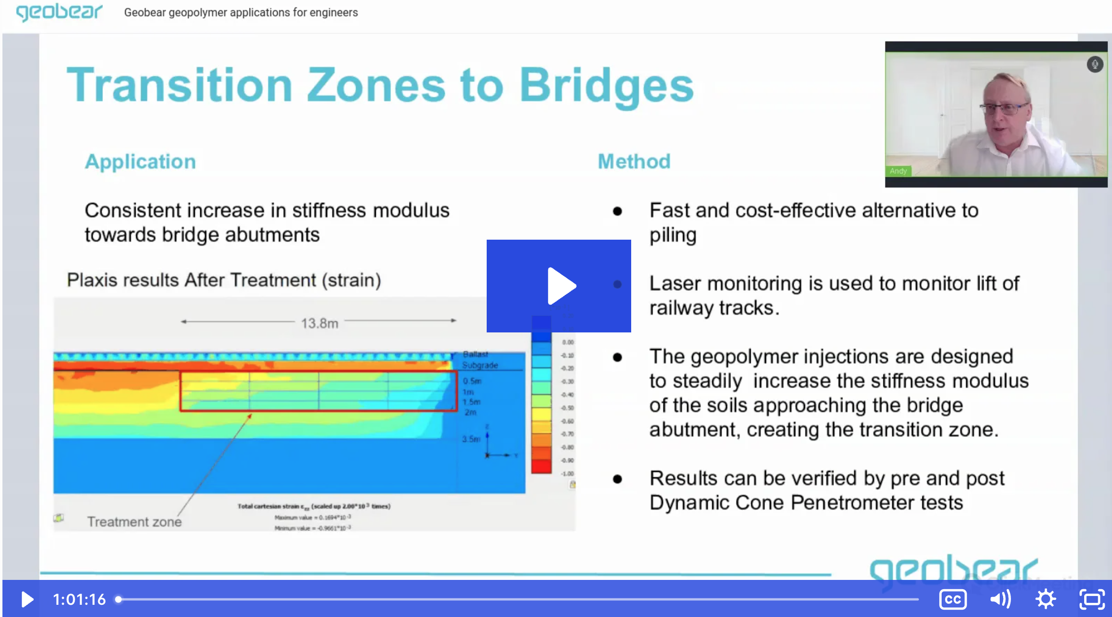 Webinar Recording Geopolymer Applications for Engineers | Geobear