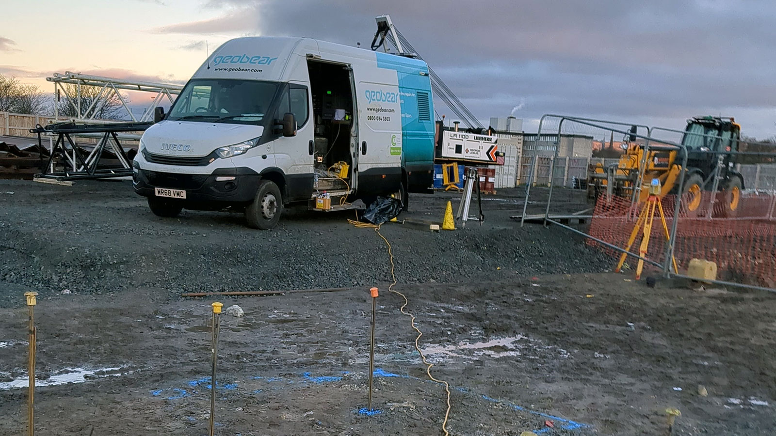 Pumping station stabilization case study | UK Reference | Geobear UAE